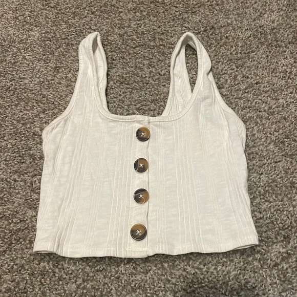 Tops | Grace Crop Tank Top | Poshmark